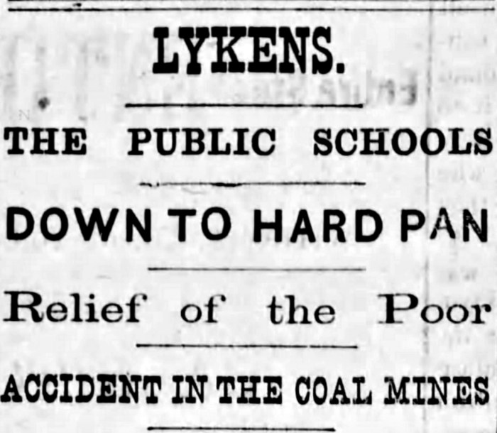 One Spark: The 1877 Lykens Mine Fire | Jake Wynn – Public Historian