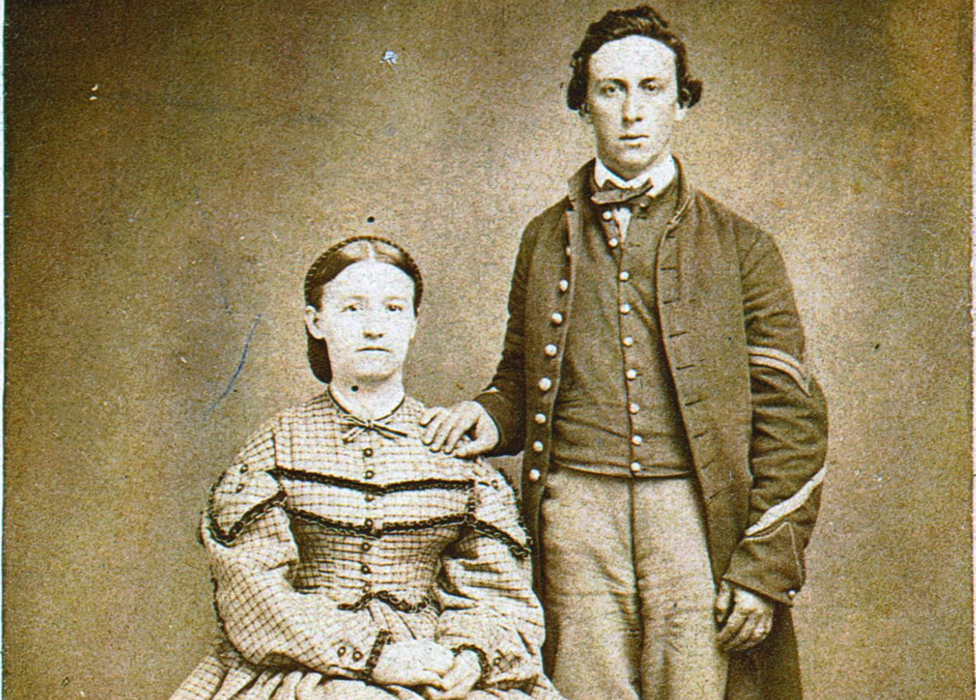 A Civil War soldier learns of his brother’s death from typhoid fever ...