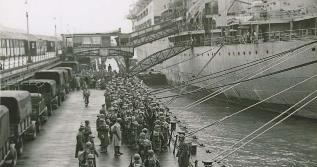 Irvin Schwartz’s first WWII Letter from England – Letters from War