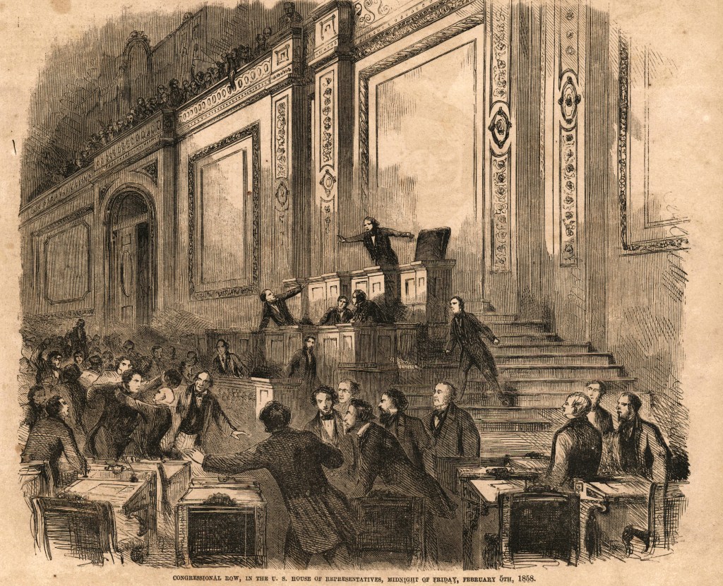 Representative Galusha Grow and the Congressional Brawl | February 1858 ...